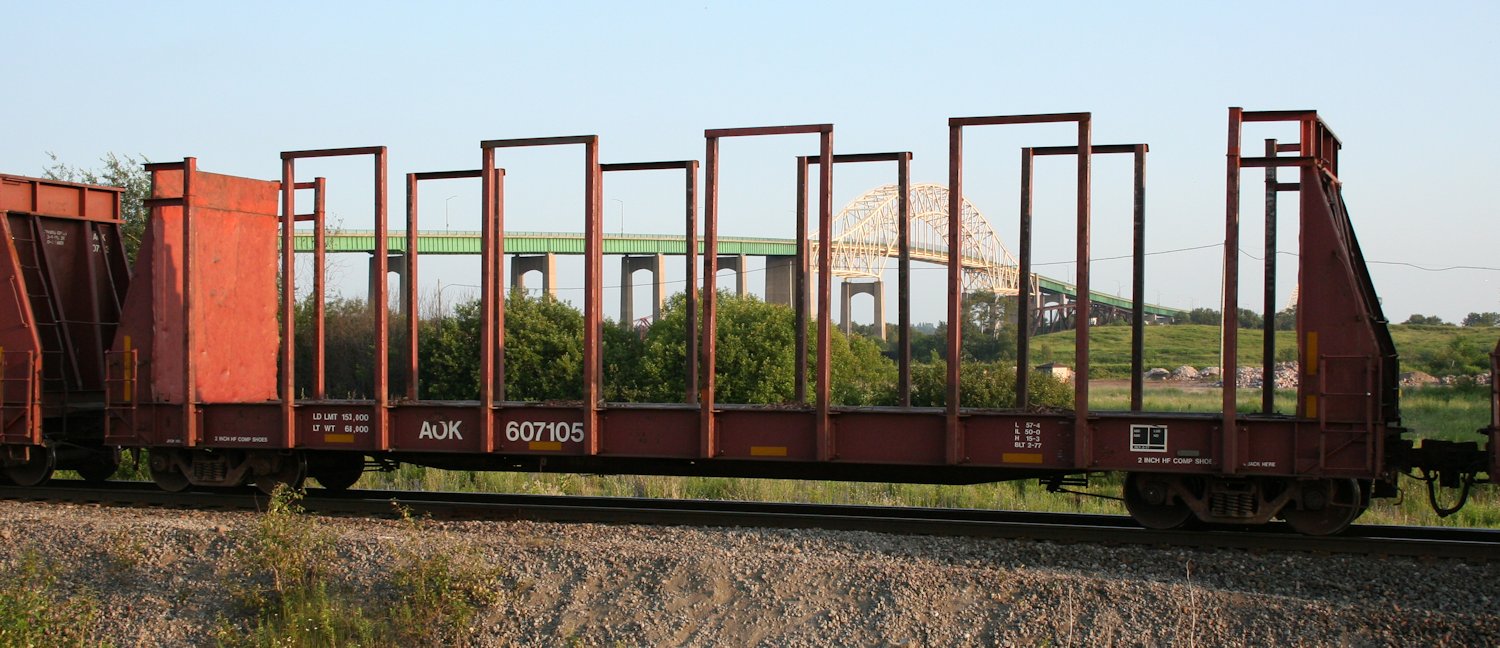 Freight Car Friday #48 – AOK Pulpwood Flatcars | Algoma Central in HO Scale